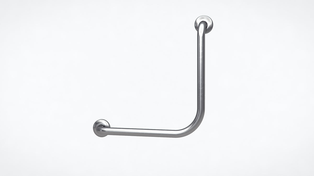 Type 145 - 32mm 90 Deg Reversible Ambulant WC Stainless Steel Grab Rai ...