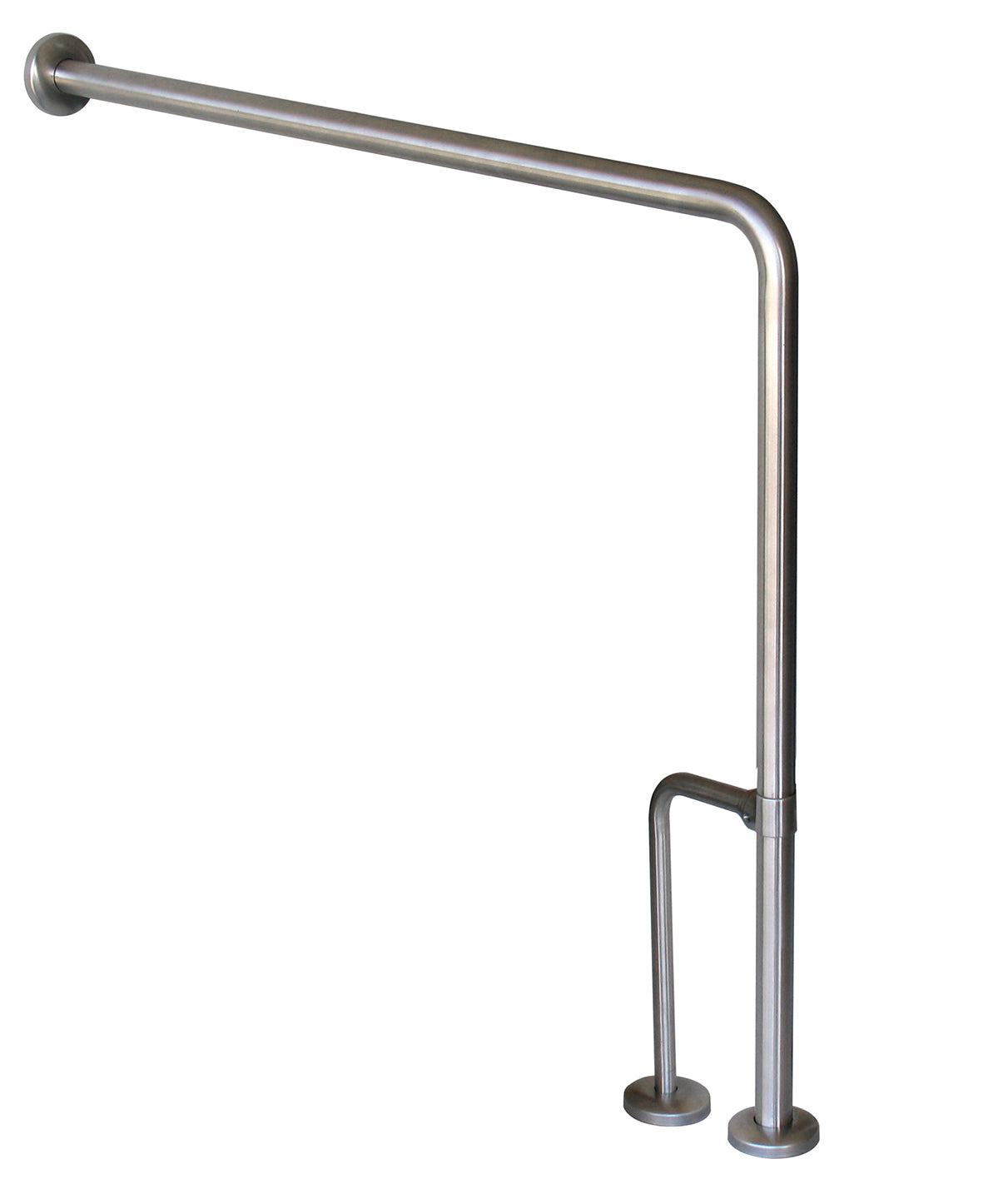 Type 112 - 32mm WC Stainless Steel Grab Rail with Rotating Adjustable ...