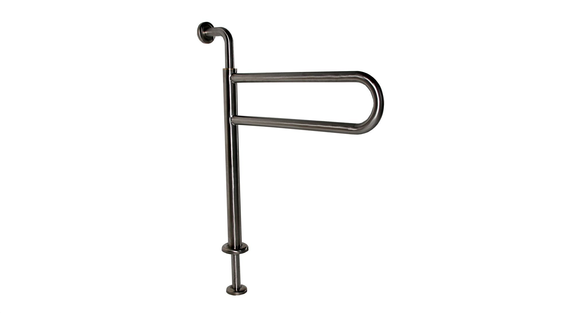 Type 555 - 32mm WC Swing Away Rail Wall & Floor Mounted Stainless Stee ...