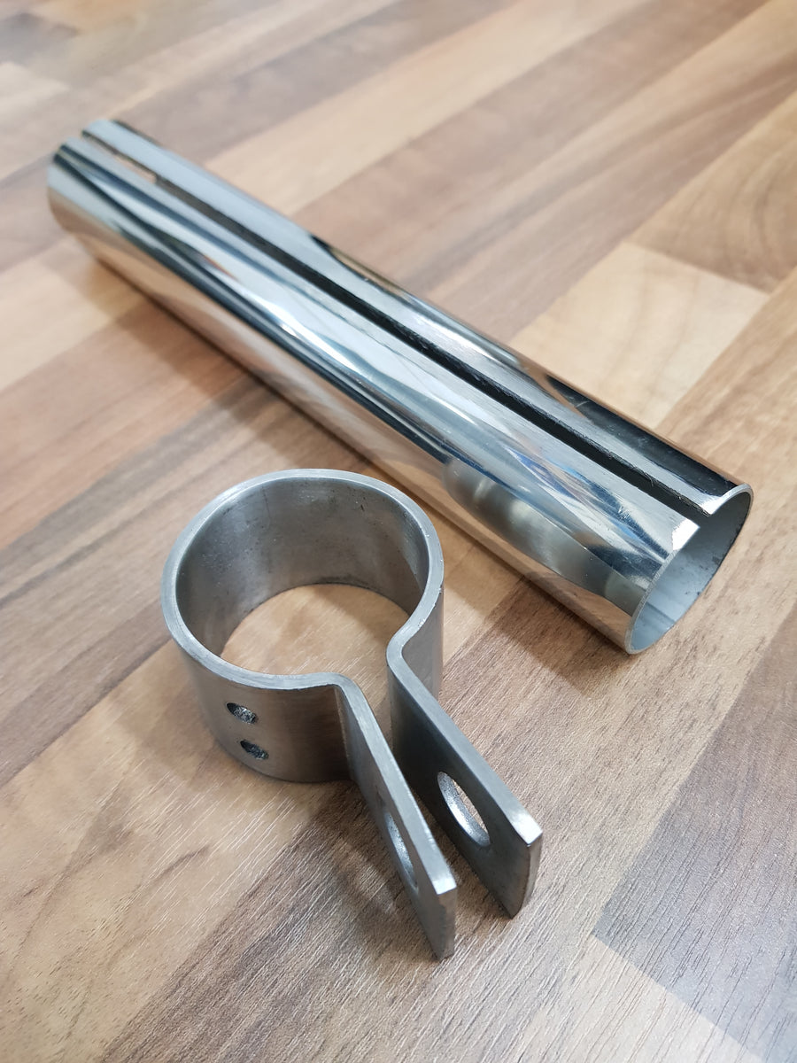 UB8 - 38mm Joiner with Slit and Clip – Hand Rail Industries